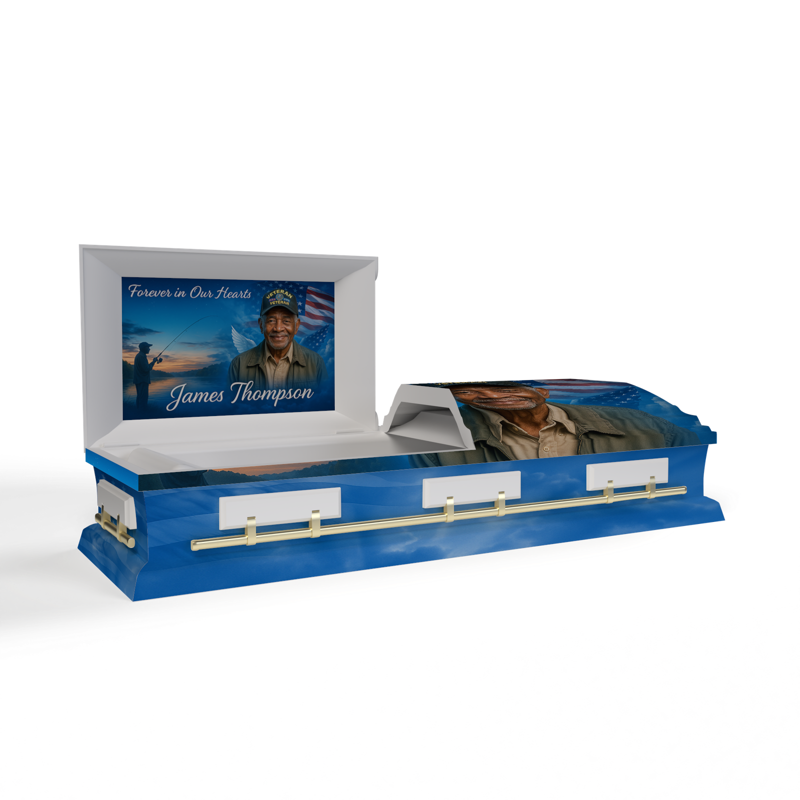 Adult Custom Casket Wrap – Casket Wrap USA